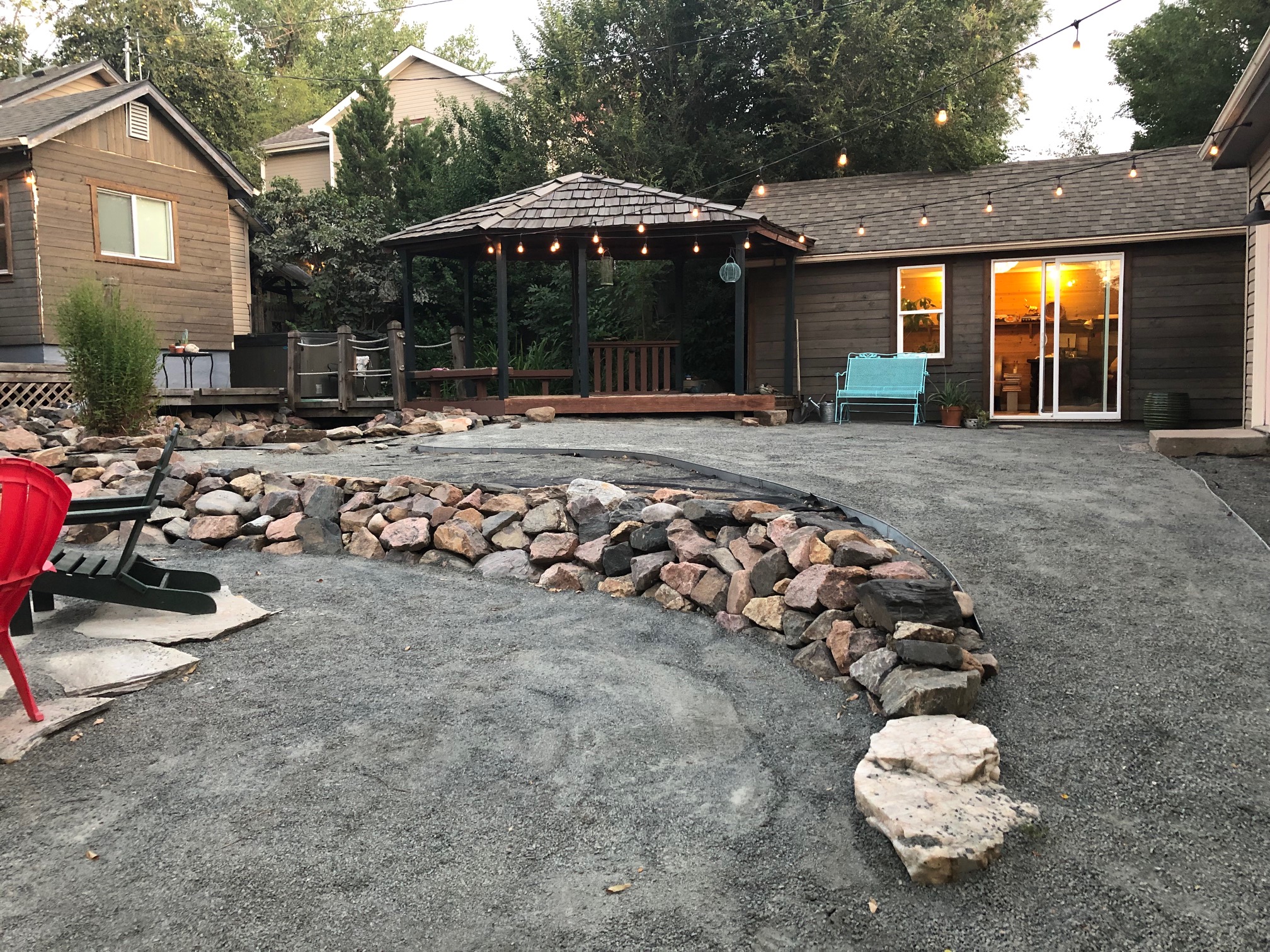 DIY Backyard on a Budget: Bury Me in Gravel – The Colorado Nest