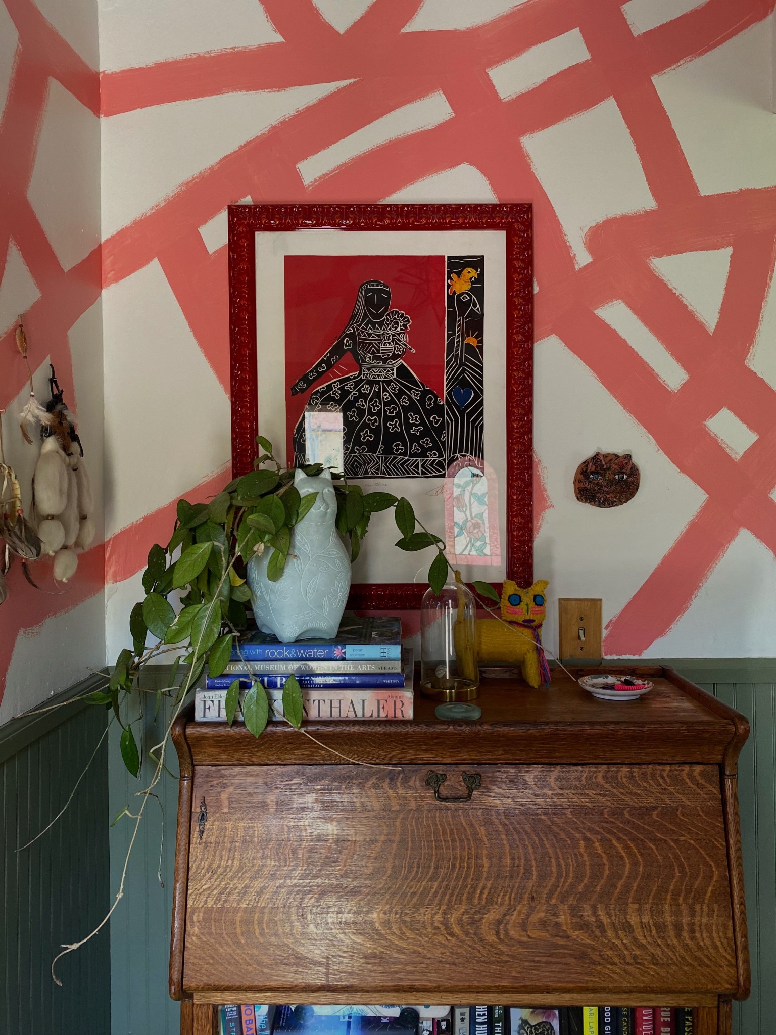 DIY Freestyle Painted Walls: An Entry Transformation for Under $50 ...